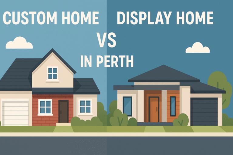 Custom Home vs Display Home in Perth: Which is Right for You?